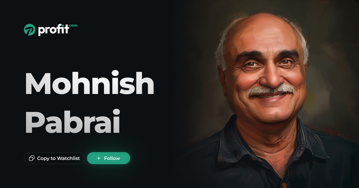 Mohnish Pabrai Portfolio 2025 - Dalal Street, LLC | Profit.com
