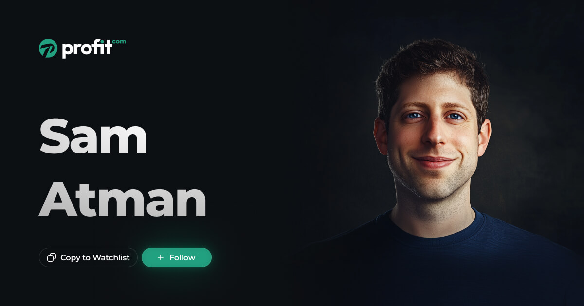 Sam Altman Portfolio 2025 - OpenAI | Profit.com