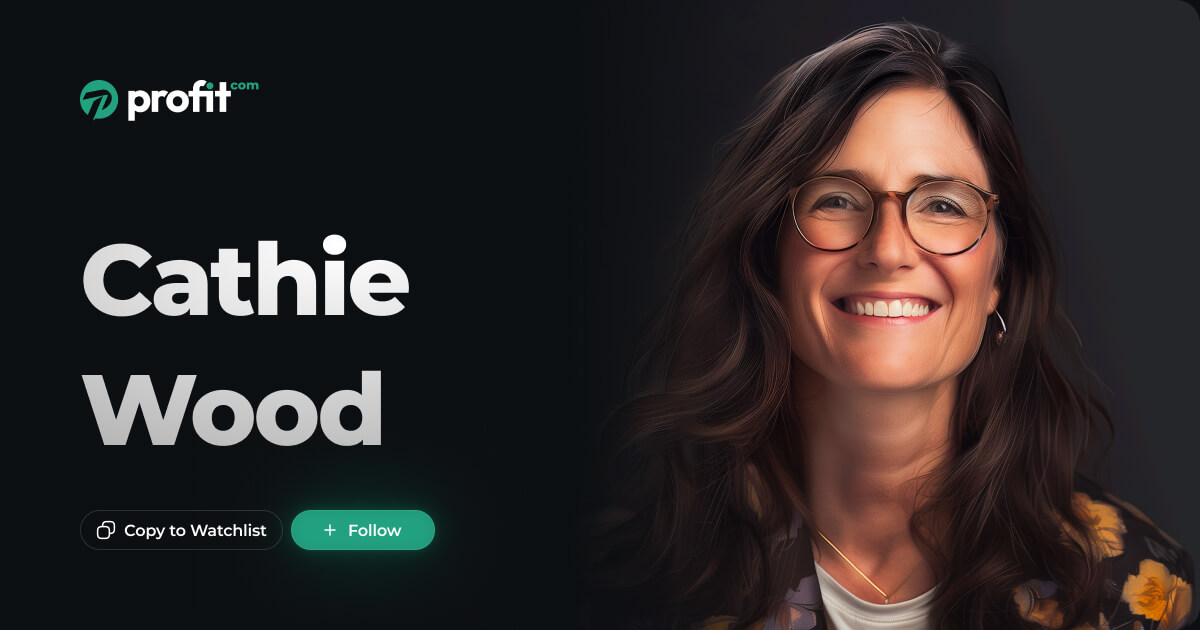 Cathie Wood Portfolio 2025 - ARK Investment Management LLC | Profit.com Cathie Wood Portfolio 2025 - ARK Investment Management LLC | Profit.com