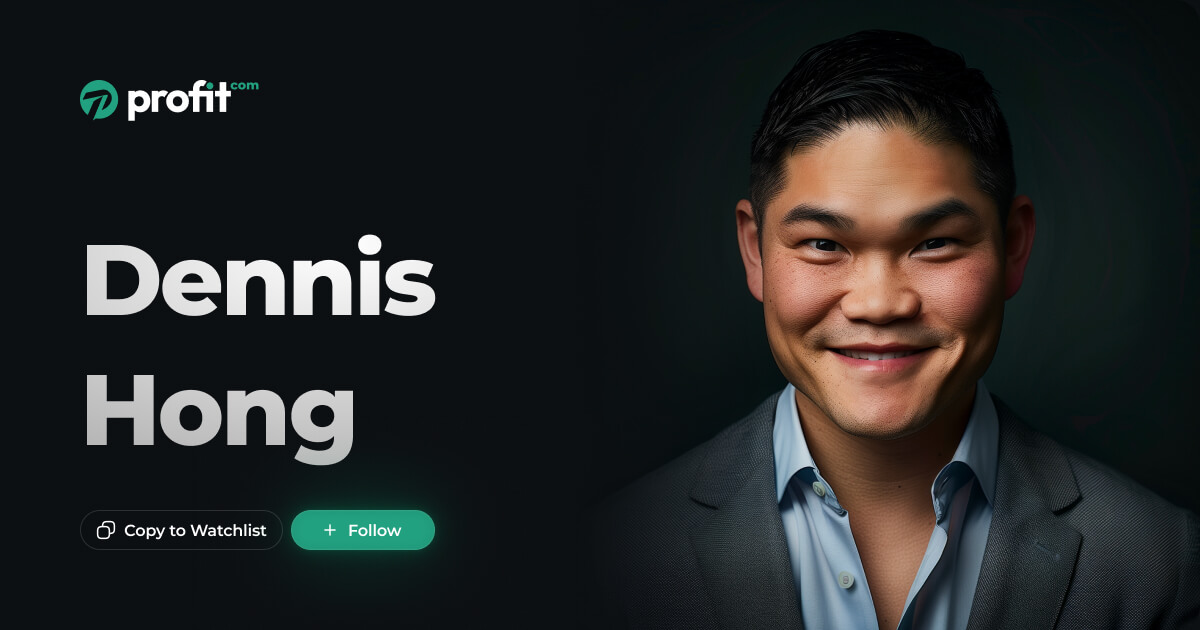 Dennis Hong Portfolio 2025 - ShawSpring Partners LLC | Profit.com