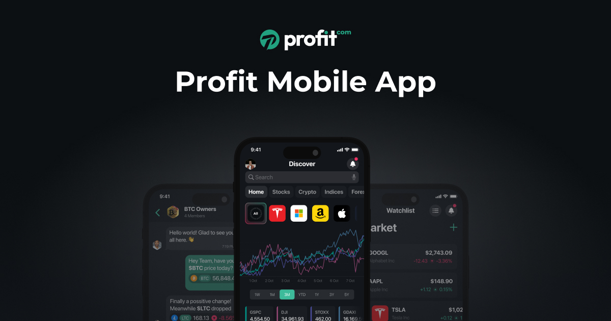 Profit.com | Finance, Markets,Trading Games on Mobile Apple Store